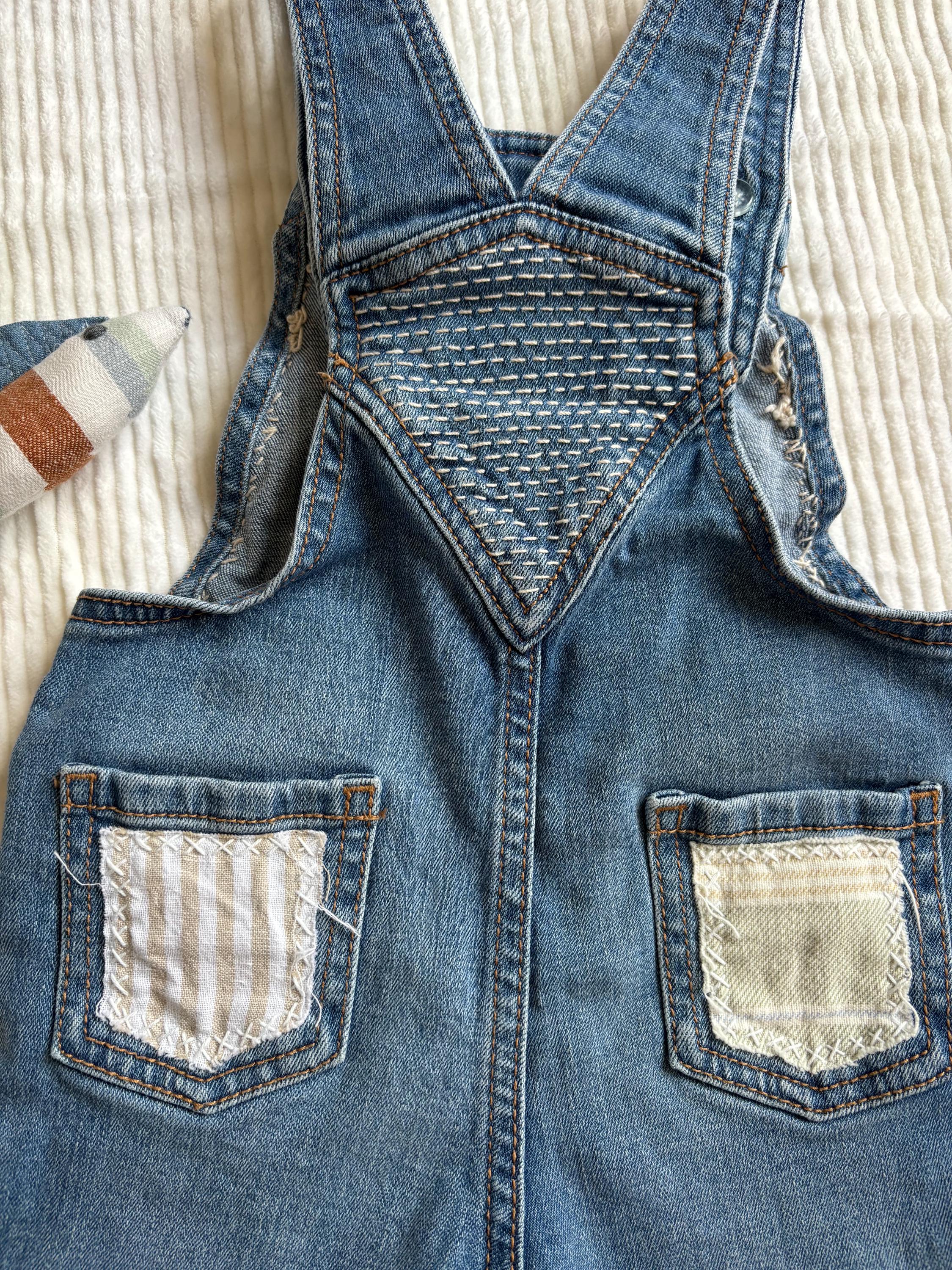 Customized Children’s Overalls With Net Pouch and Fish! - Etsy