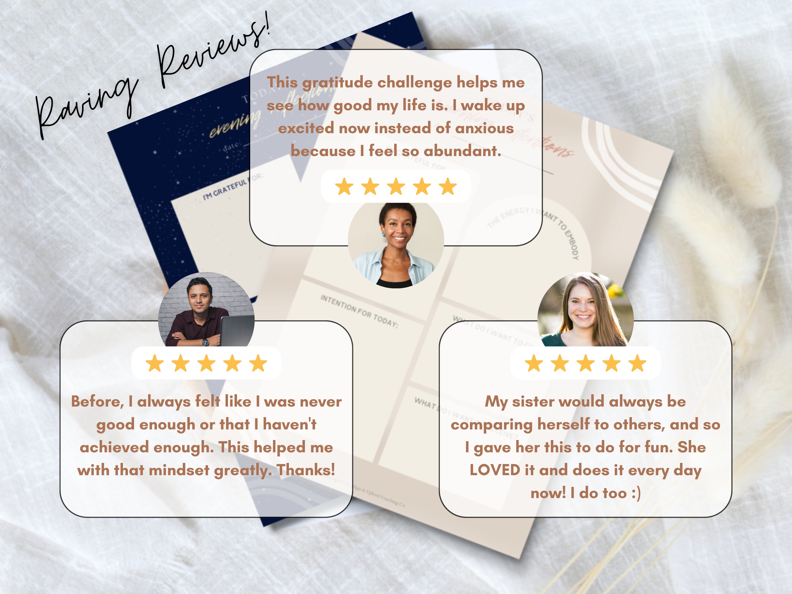 GRATITUDE Journal Printable, Digital Planner Gratitude Prompts List ...