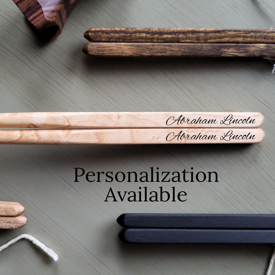 Chopsticks Birdseye Maple Chopsticks With Rest Birdseye Maple, Custom ...