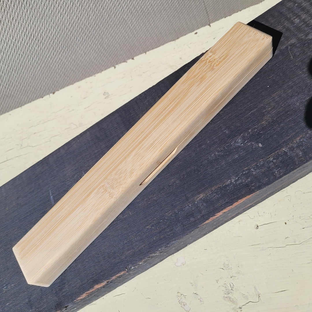 Bamboo Chopstick Box for 1 Pair of 10" Chopsticks. Finished With ...