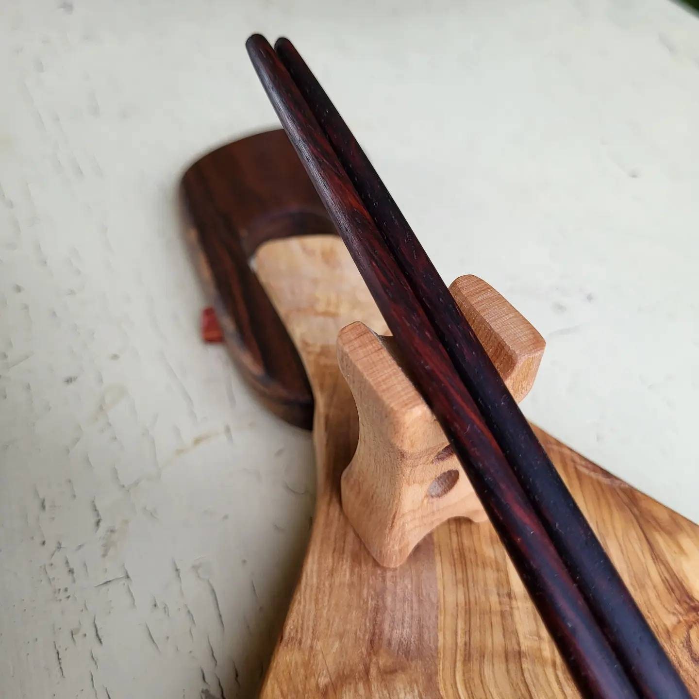 Wooden Cocobolo Chopsticks Japanese Style Wedding Gift Idea Anniversary ...