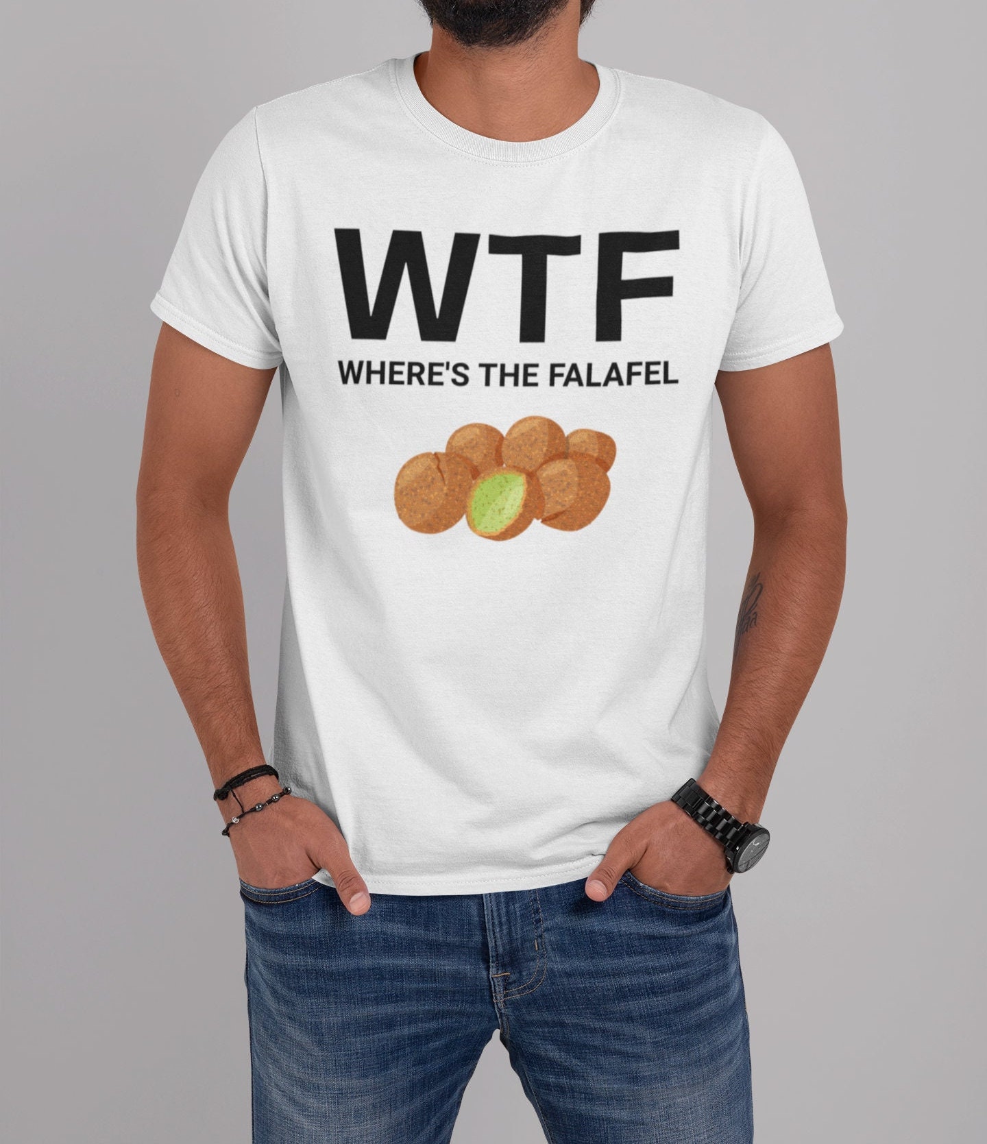WTF Shirt - Funny WTF - Wheres the Falafel - Funny Falafel Shirt ...
