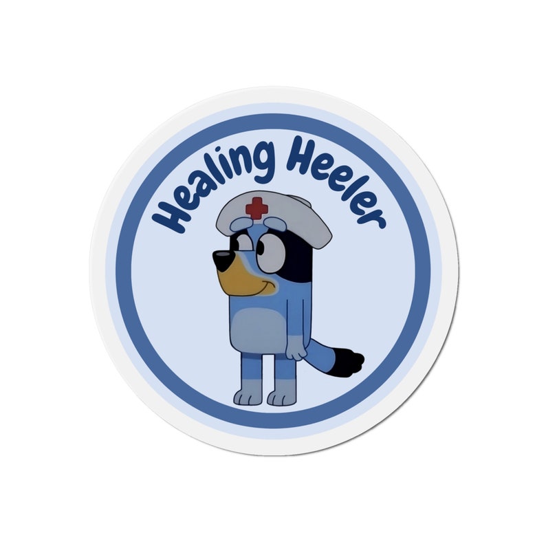 Bluey Inspired Nurse Bluey Doctor Surgeon Magnet Car Magnet - Etsy