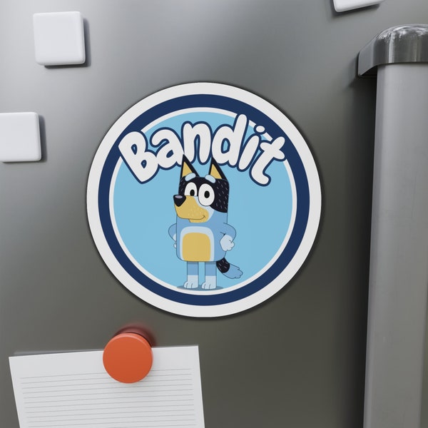 Bluey Magnet Bandit - Etsy