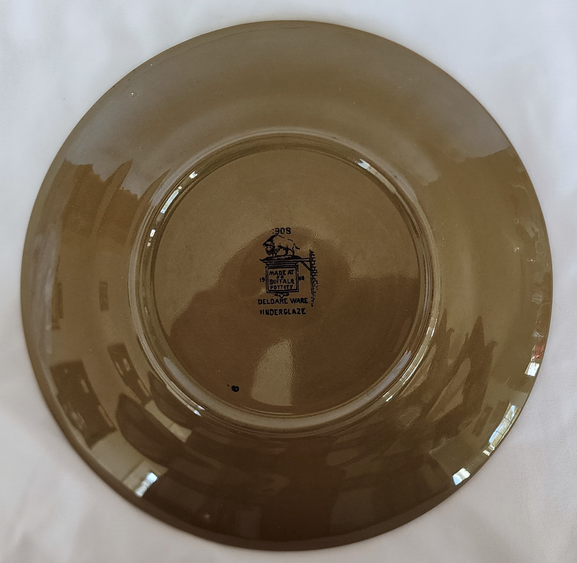 Buffalo Pottery Painted Plate the Fallowfield Hunt the Start - Etsy