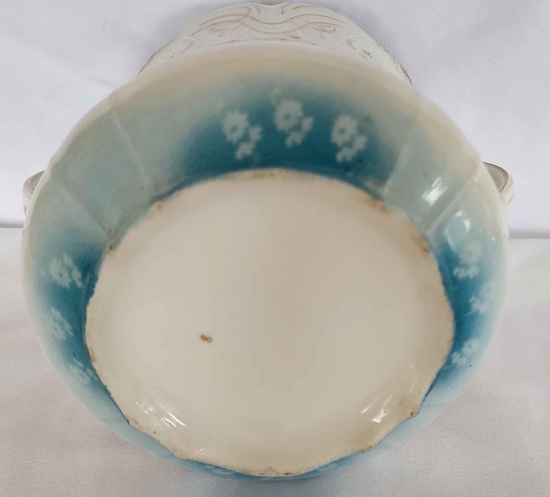 Porcelain Container With Lid Antique Hand Painted Floral - Etsy