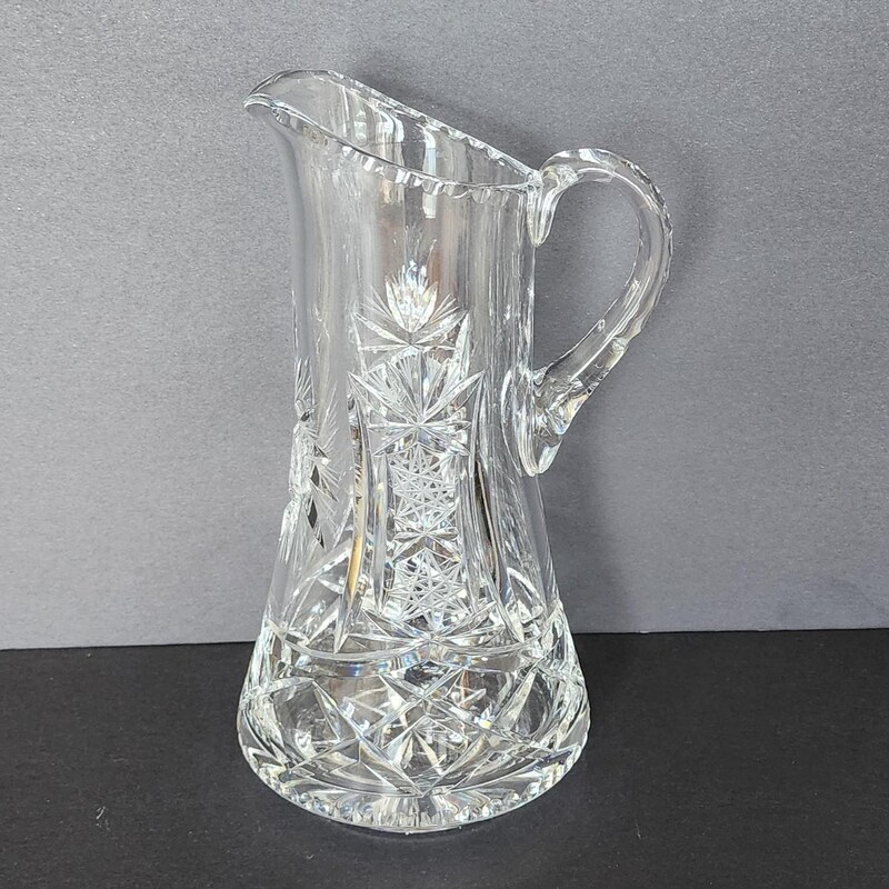 Crystal Pitcher - Etsy