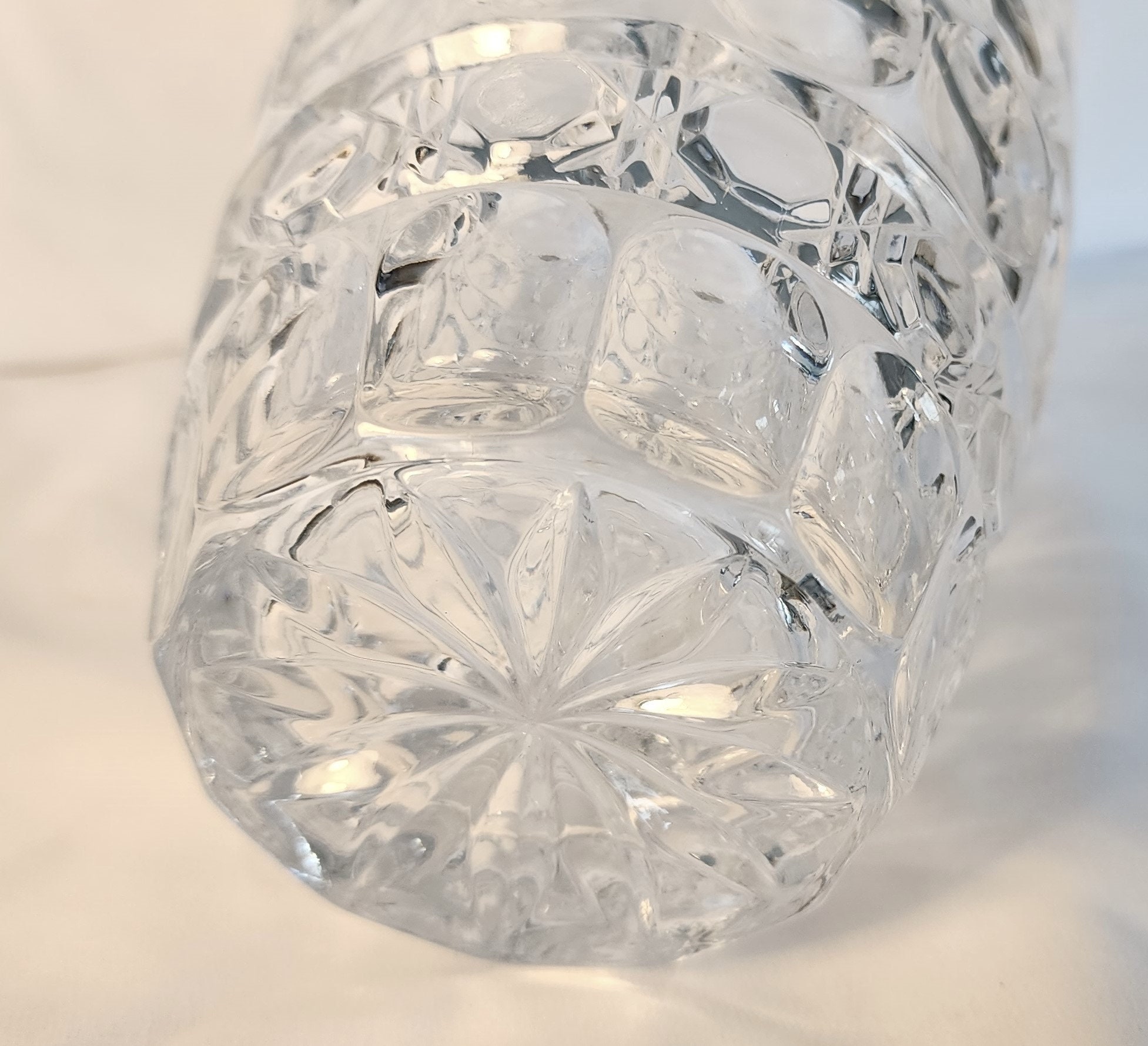 Lead Crystal Vase 9 Inch Germany - Etsy