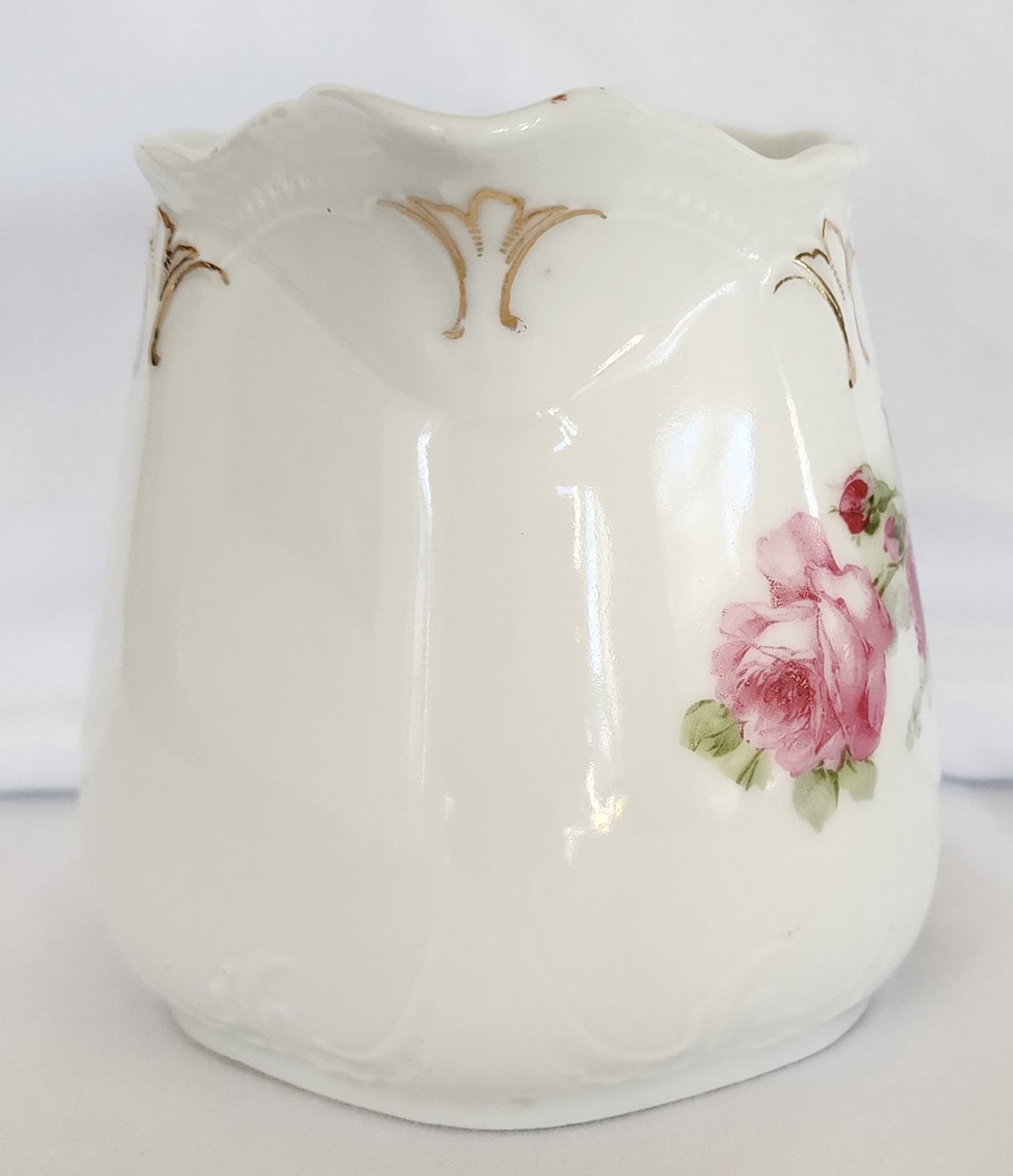 Hand Painted Porcelain Creamer Roses Germany - Etsy