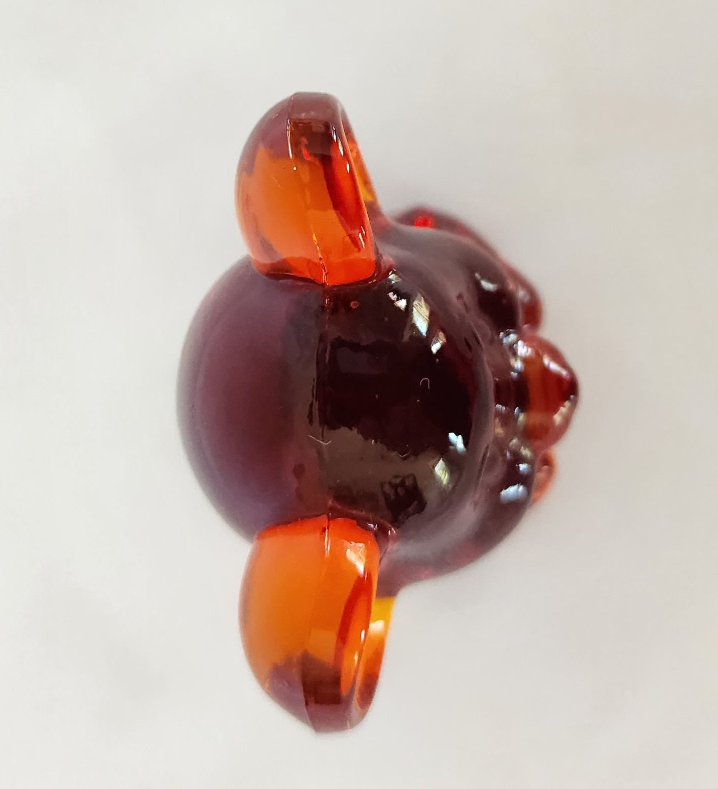 Boyd Crystal Glass Art Willie the Mouse Cardinal Red - Etsy