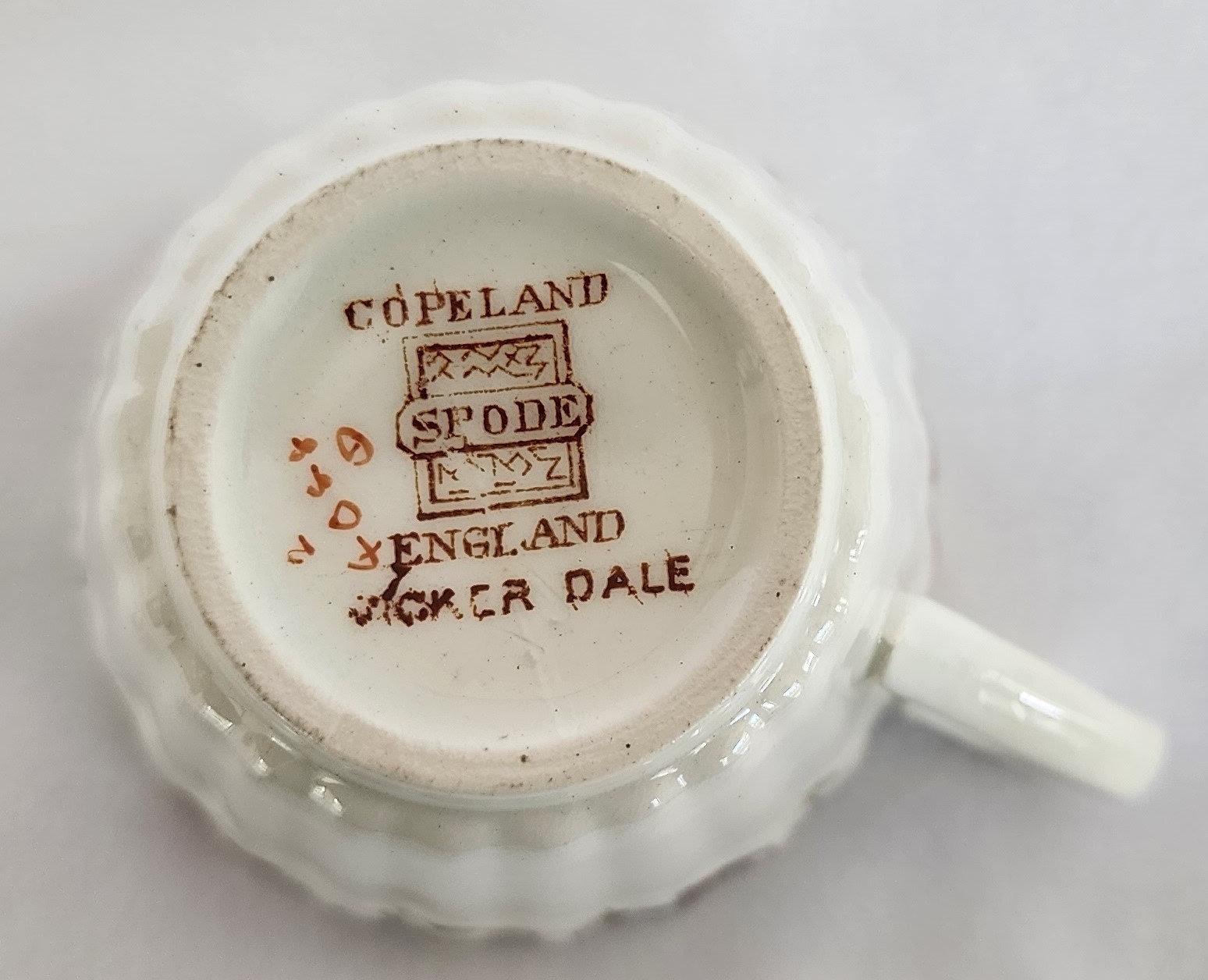 Vintage Spode Demitasse Cup and Saucer Copeland Spode Wicker - Etsy