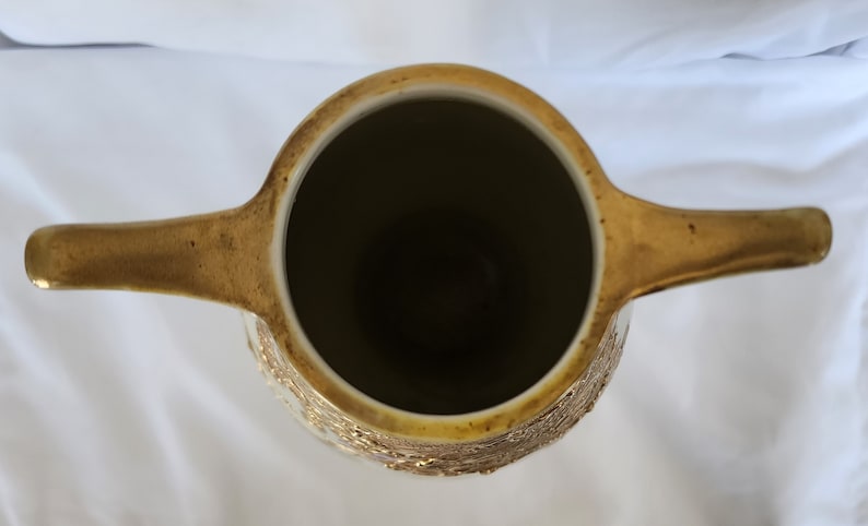 Vintage Vase Nippon Yamato Hand Painted Gold Moriage 12 Inch - Etsy