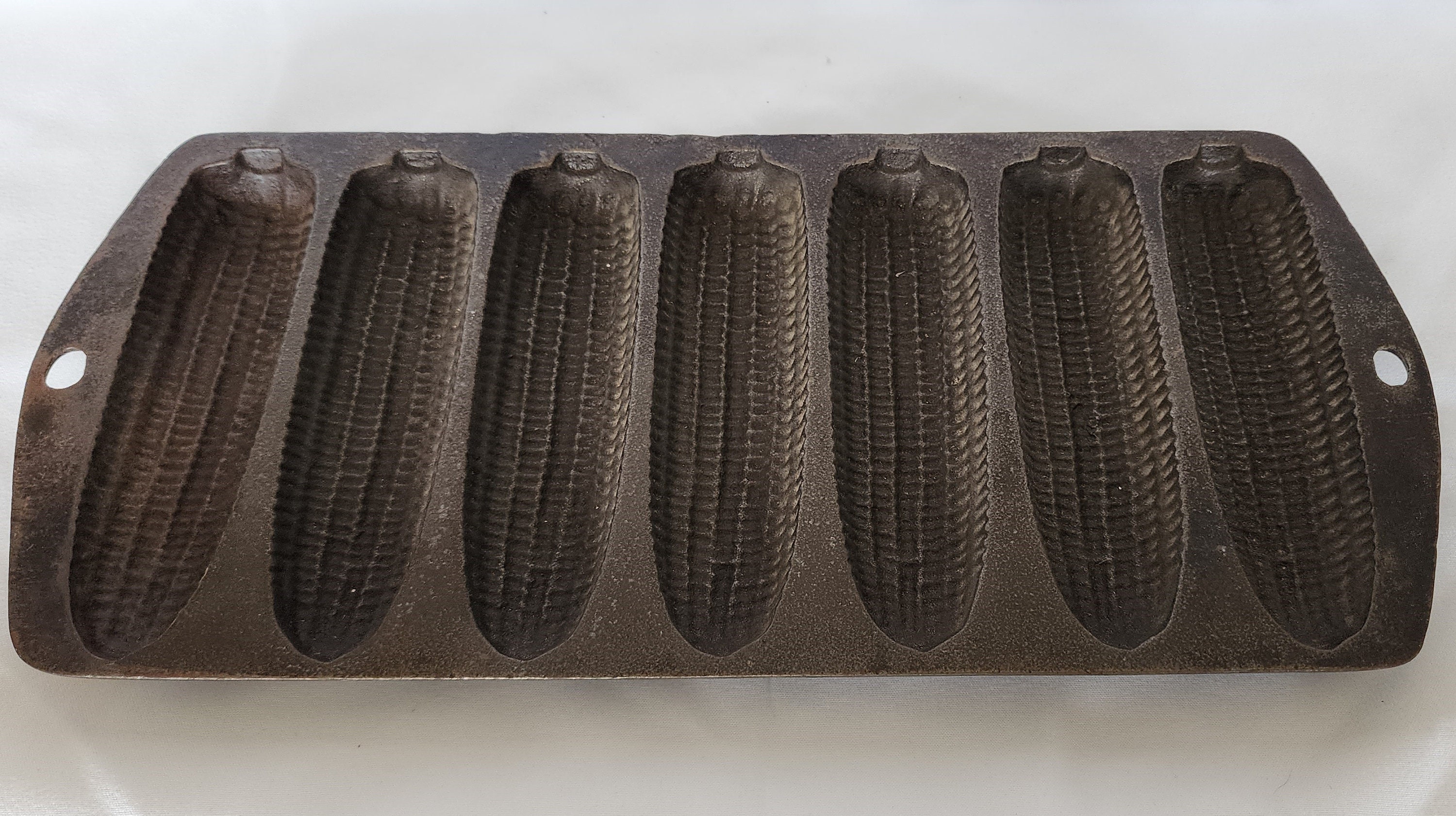 Vintage Cast Iron Corn Stick Cornbread Pan - Etsy