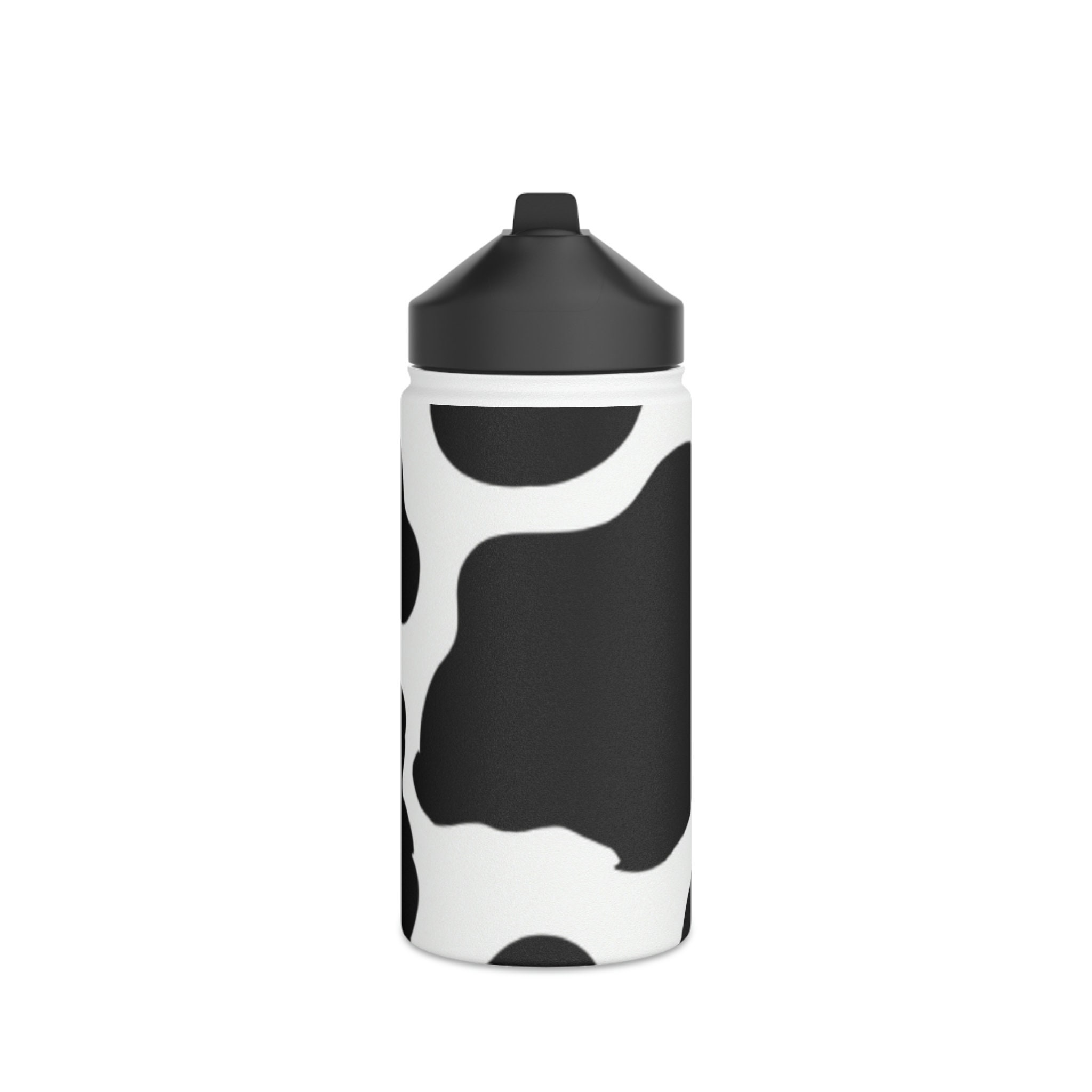Cow Print Stainless Steel Water Bottle, Standard Lid - Etsy