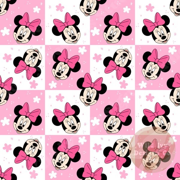 Minnie Mouse Seamless - Etsy