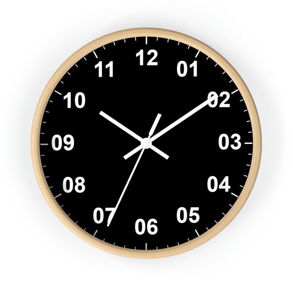 Wood Clock Hands and Numbers - Etsy