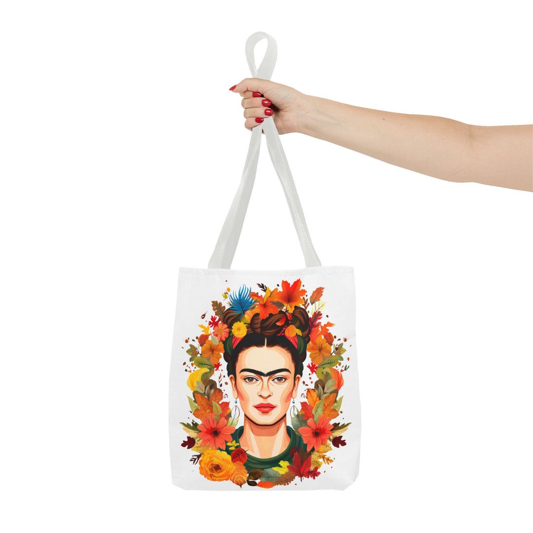 Frida Kahlo Tote Bag Frida Kahlo Present Gifts for Her Mexican Art Tote Bag Colorful Tote Bag - Etsy