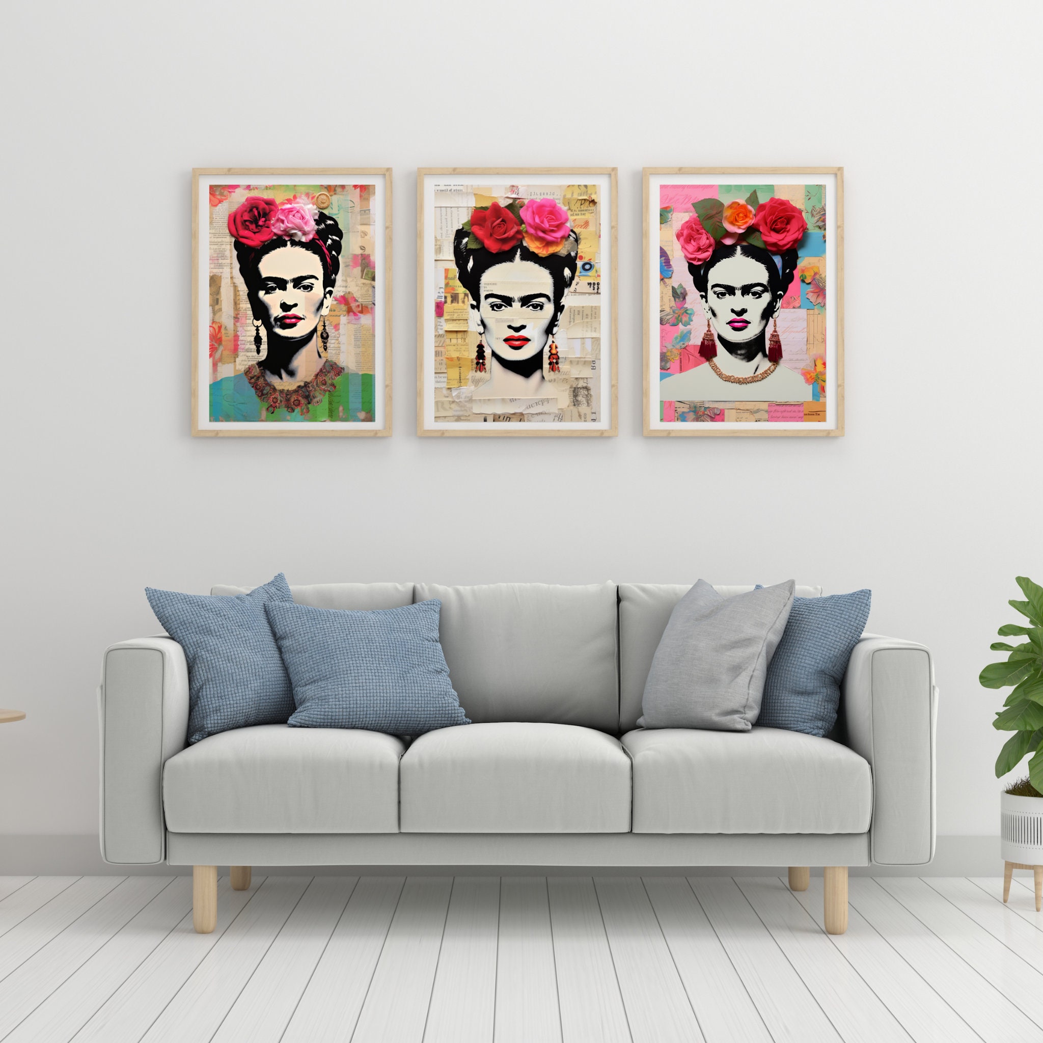 Frida Kahlo Poster Set | Printable | Wallart | Printable Posters ...