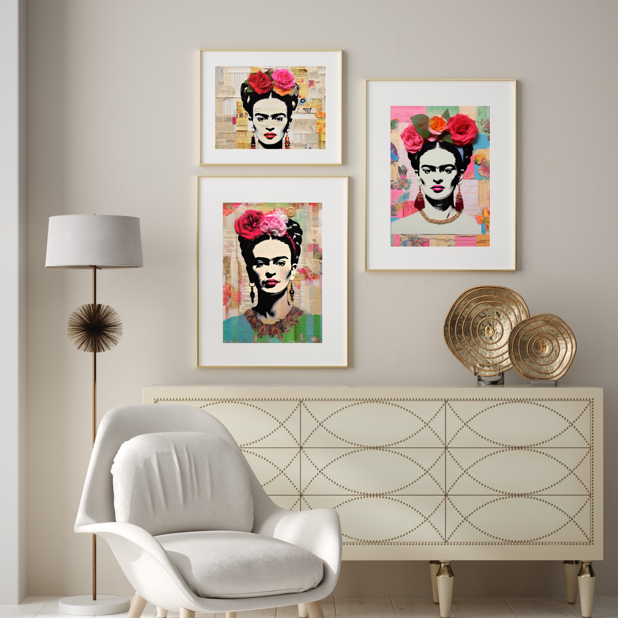 Frida Kahlo Poster Set | Printable | Wallart | Printable Posters ...