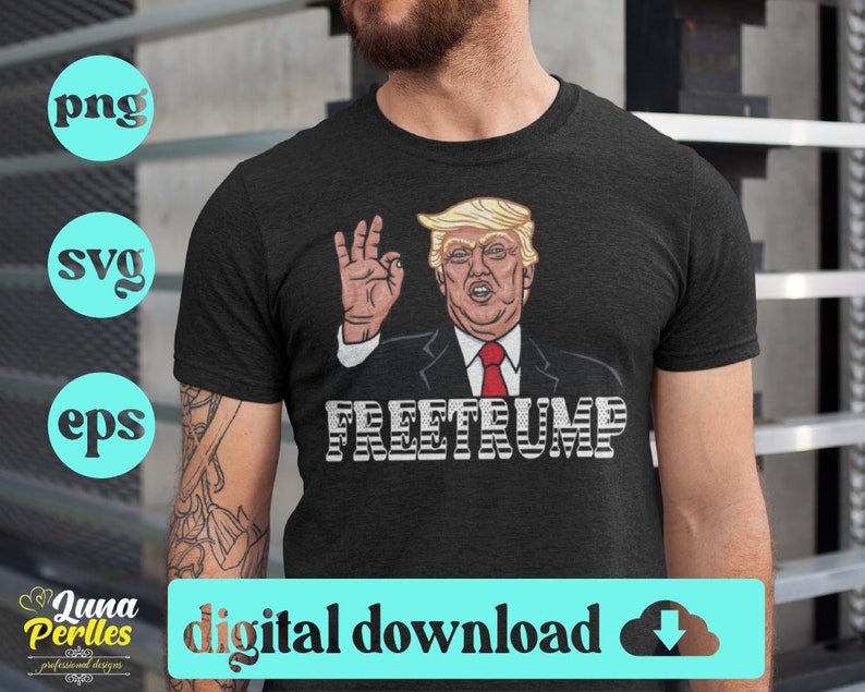 Free Trump Svg Png Free Donald Trump Republican Support Pro - Etsy