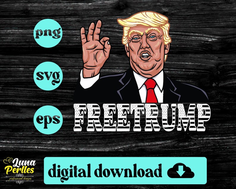 Free Trump Svg Png Free Donald Trump Republican Support Pro - Etsy