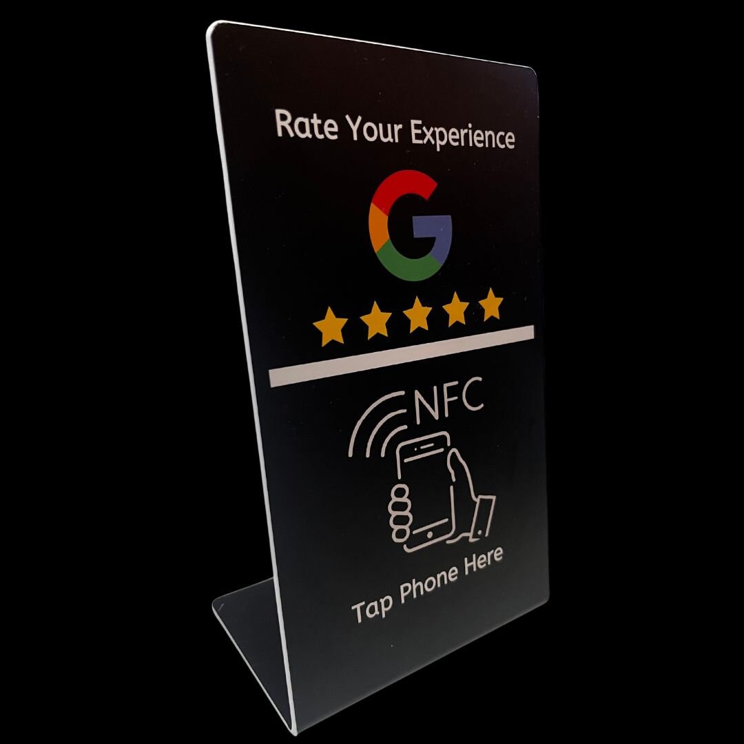 NFC Google Review Stands Easy, Instant Feedback for Businesses Boost ...