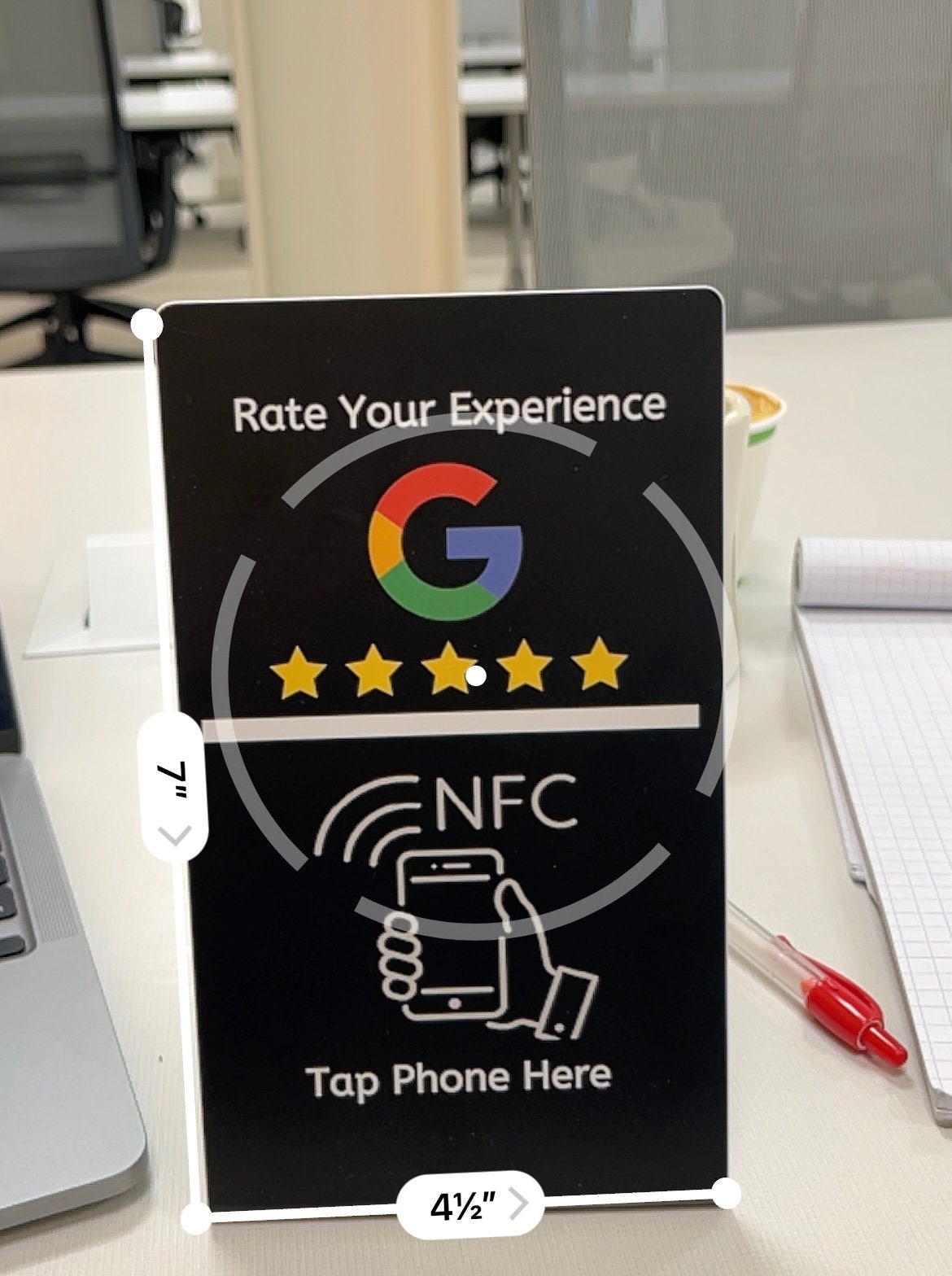 NFC Google Review Stands Easy, Instant Feedback for Businesses Boost ...