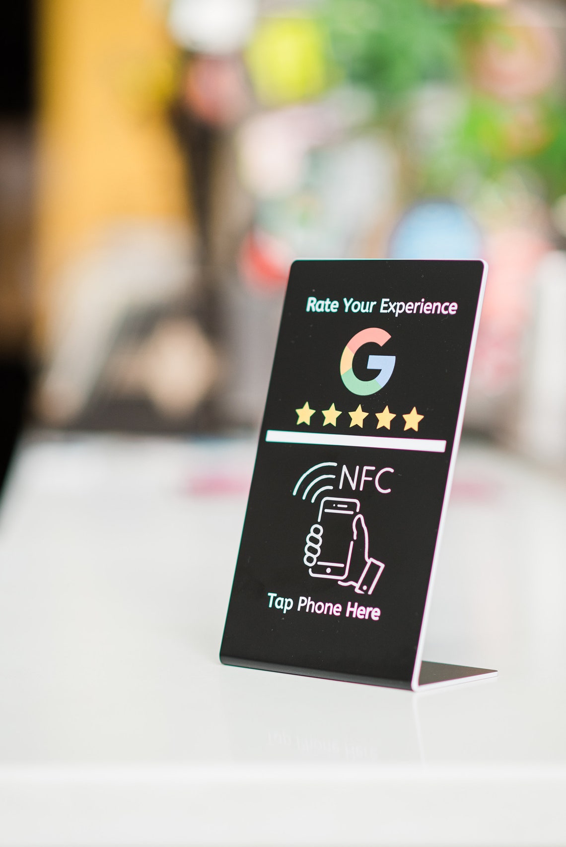Boost Your Business's Reviews With These NFC Google Review Stands - Etsy
