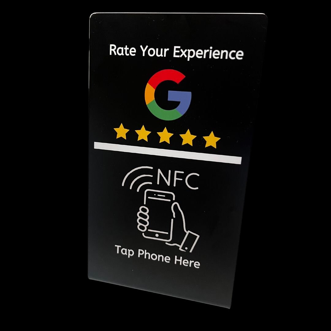 NFC Google Review Stands Easy, Instant Feedback for Businesses Boost ...