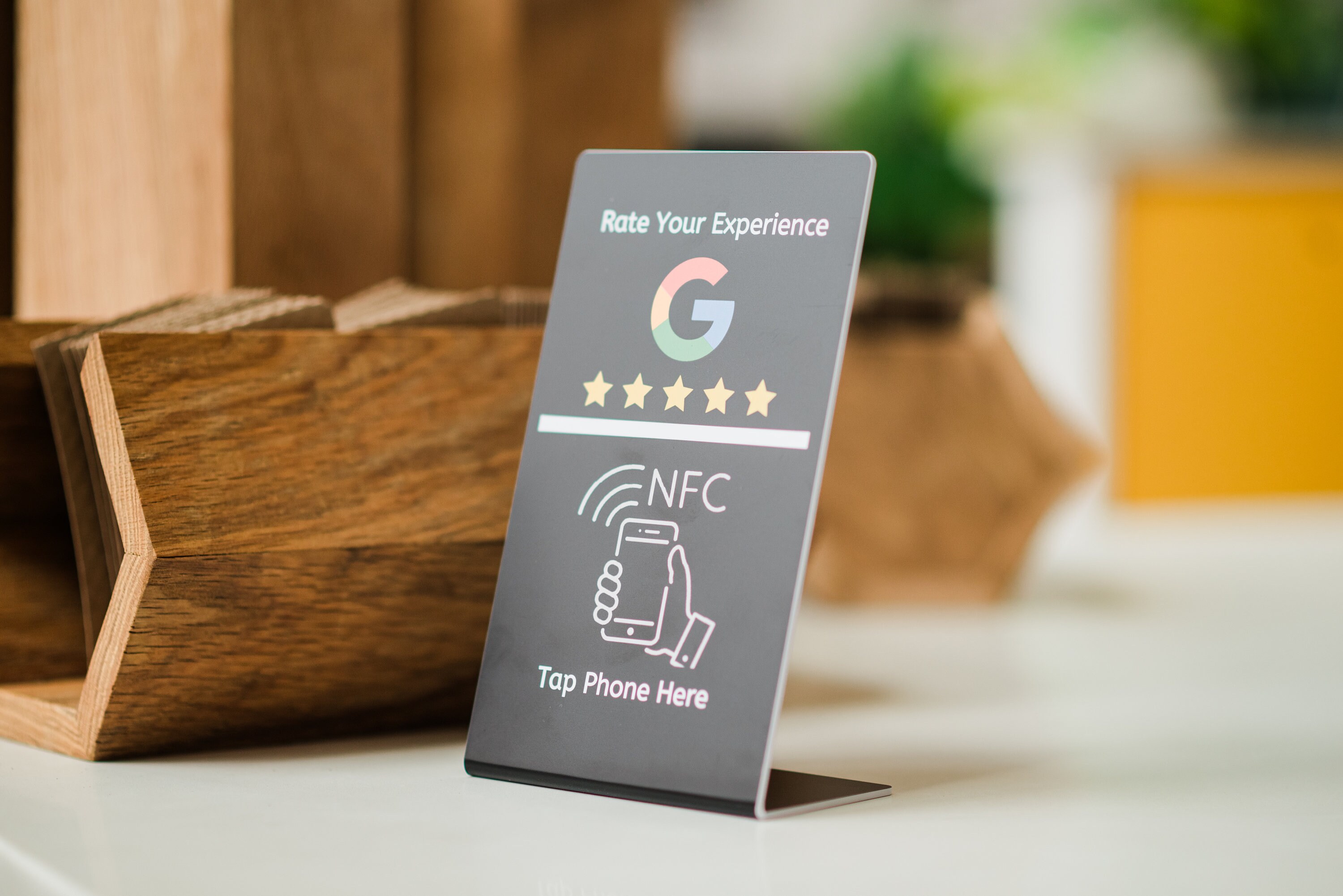 Boost Your Business's Reviews With These NFC Google Review Stands - Etsy