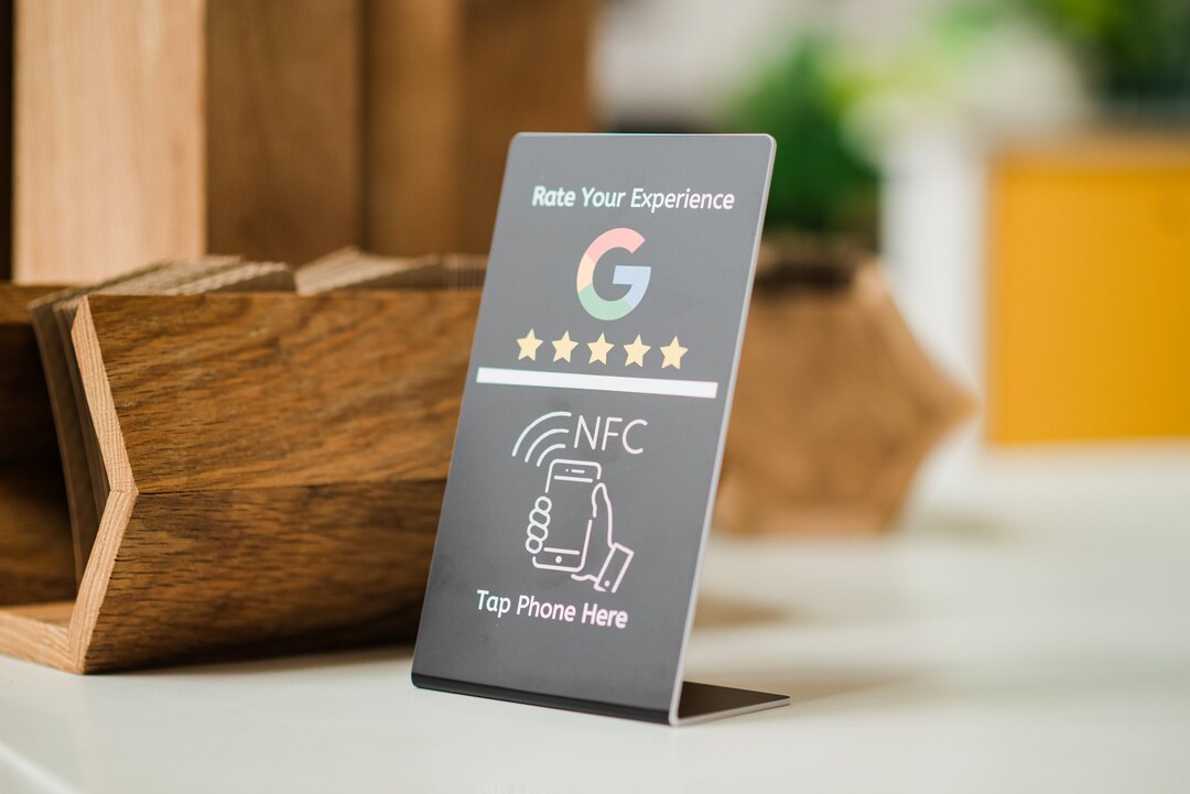 Boost Your Business's Reviews With These NFC Google Review Stands - Etsy