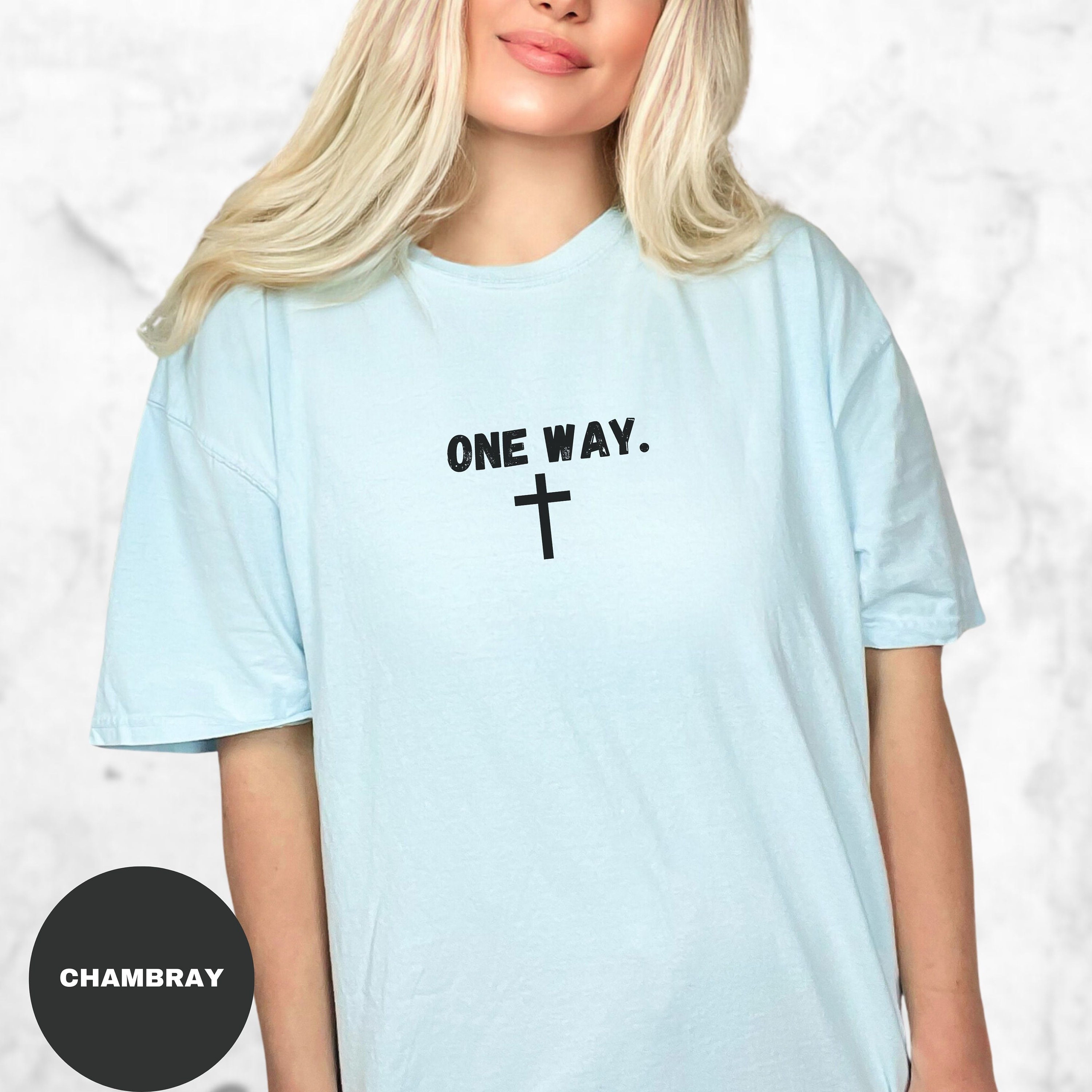 One Way Jesus Revolution Shirt Christian Merch Christian - Etsy