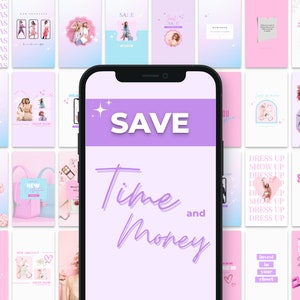 50 Rainbow Pastel Instagram Stories Templates Canva Instagram Templates ...