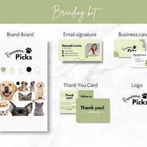 Pets Store Shopify Bundle Website Template With Branding Kit, Pets ...