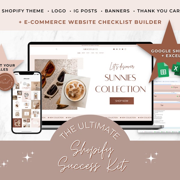 Shopify Website Templates - Etsy