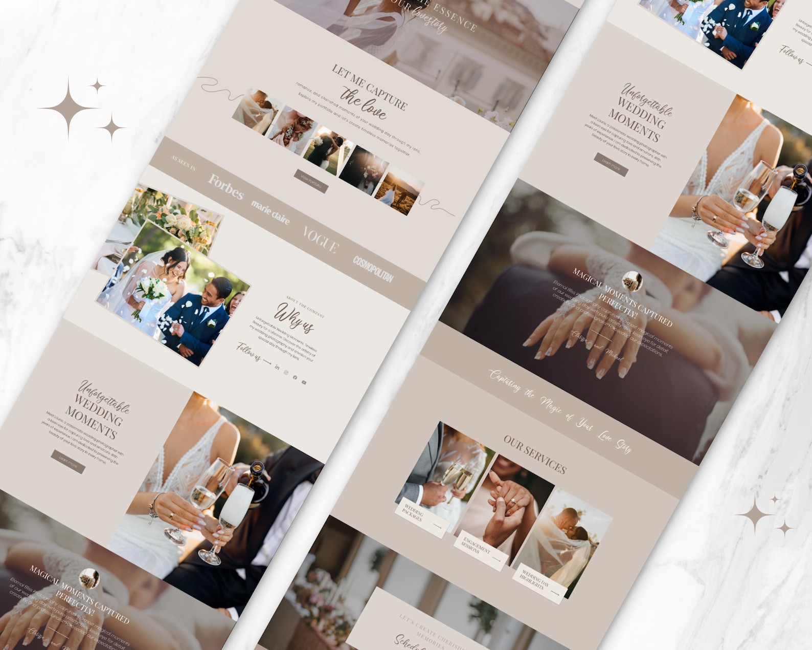 Wix Photography Website Template, Wix Wedding Photographer Templates ...