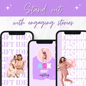 50 Rainbow Pastel Instagram Stories Templates Canva Instagram Templates ...