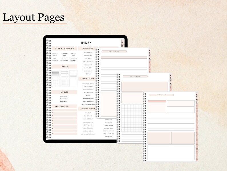 All in One ADHD Digital Planner for Goodnotes, iPad & Android. Adhd ...