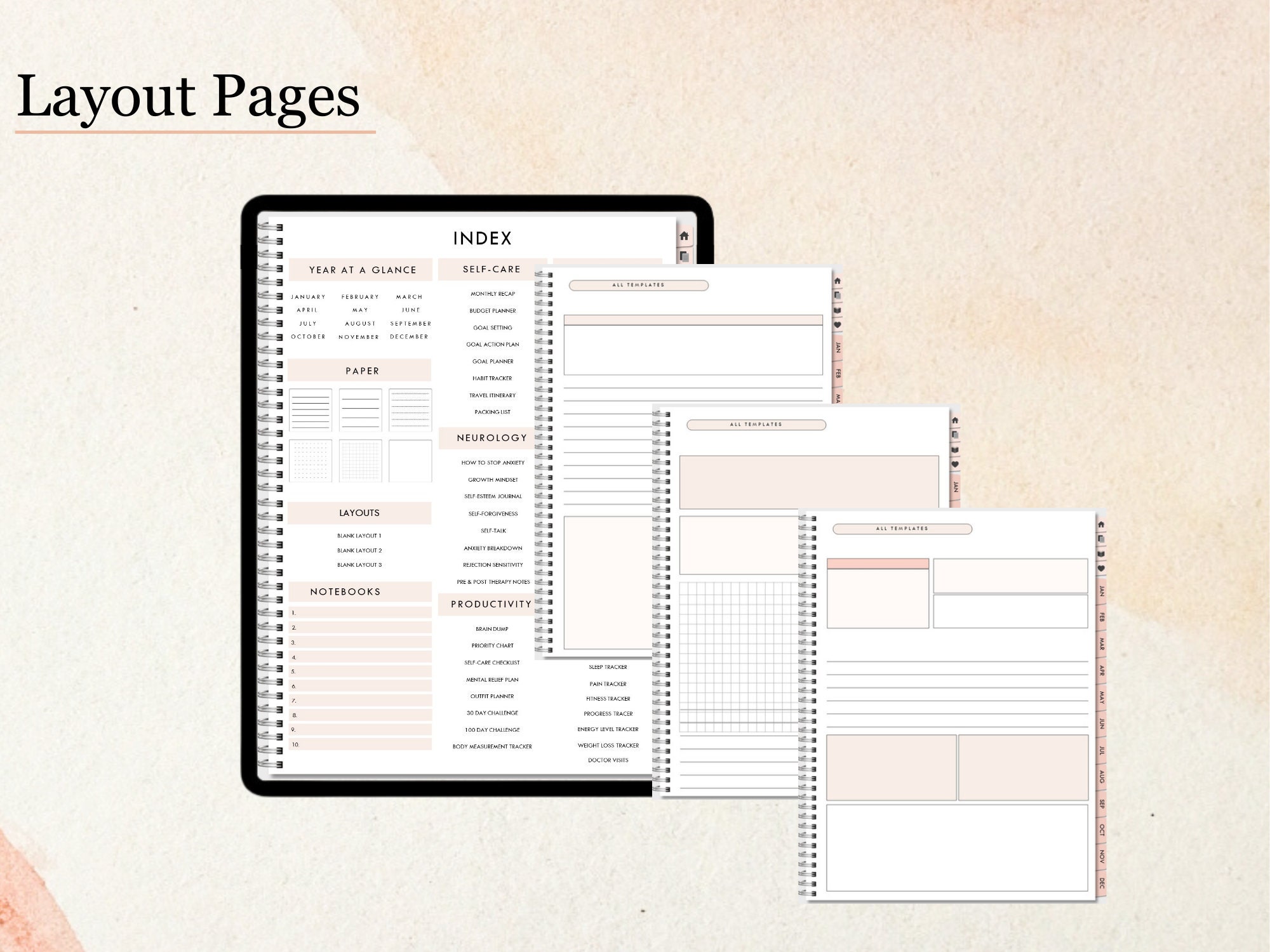 All in One ADHD Digital Planner for Goodnotes, iPad & Android. Adhd ...