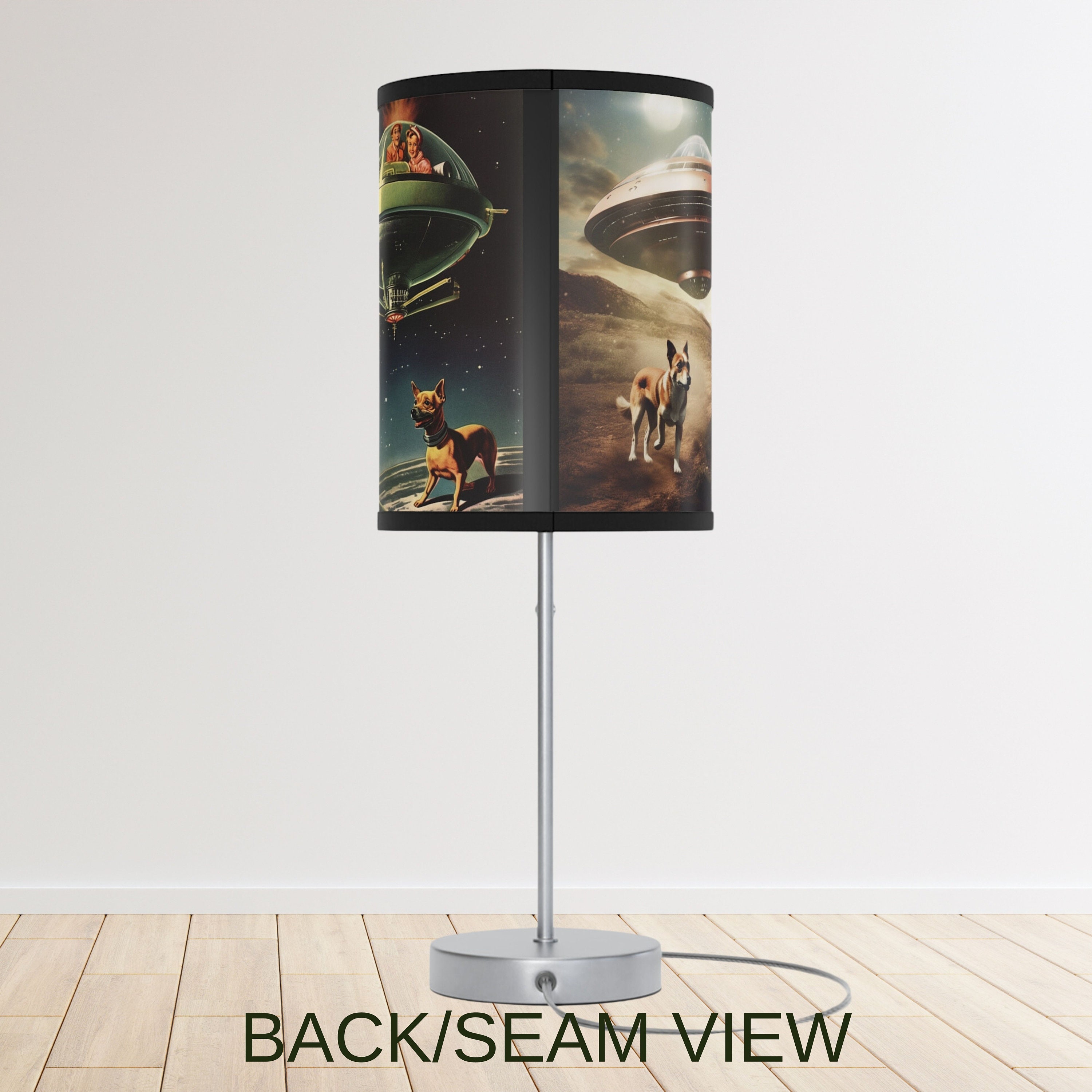 Vintage Style UFO Alien Lamp Alien UFO Decor Table Lamp - Etsy