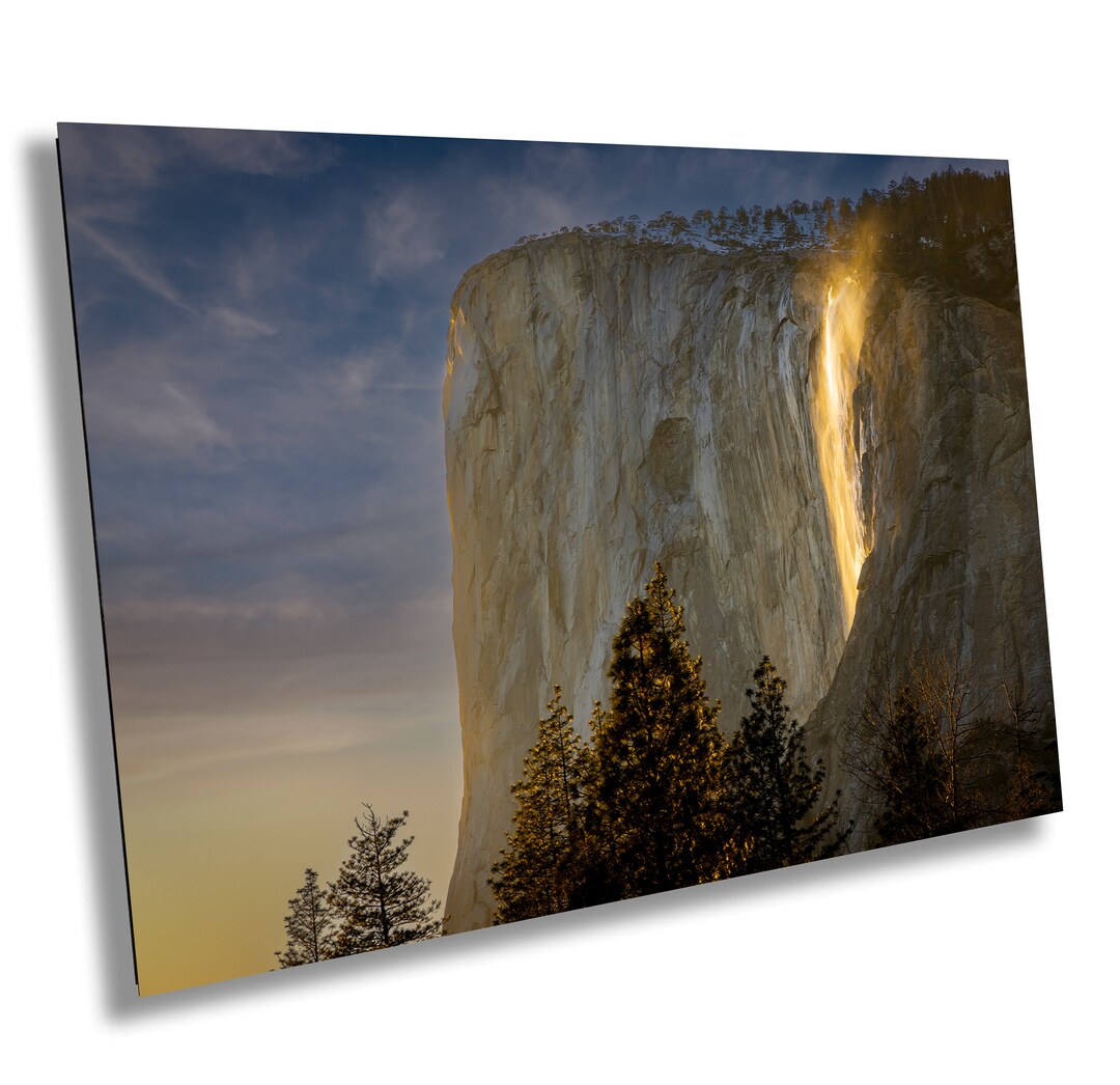 Yosemite Firefall Photo, Waterfall Print Wall Art, Horsetail Falls ...