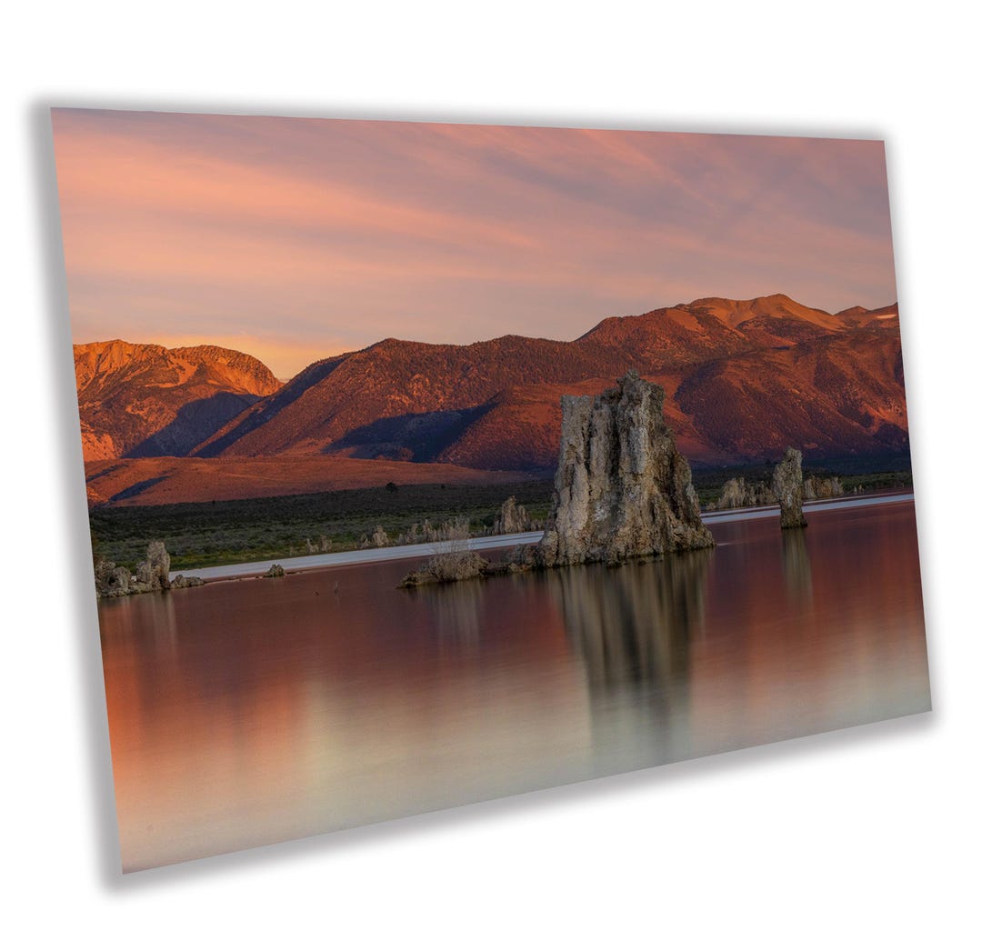 California Mono Lake Sunrise Tufa Tower Scenic Landscape Fine Art ...