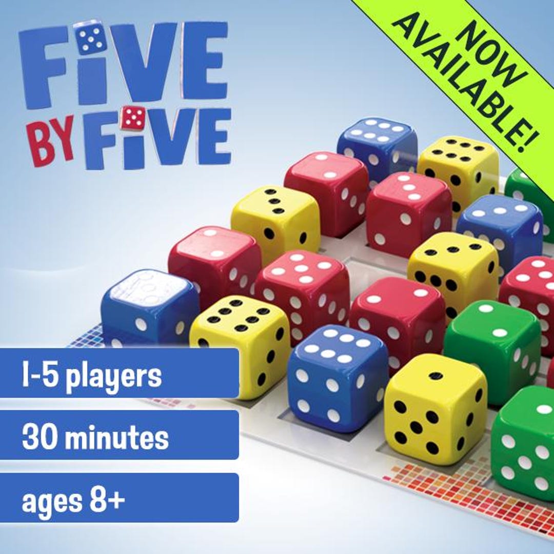 Five by Five Board Game - Etsy