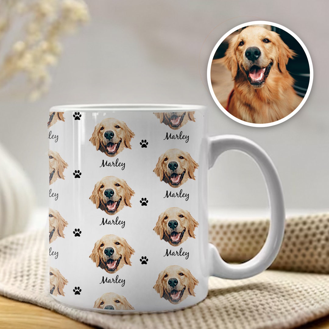 Custom Pet Mug Pattern Personalized Mug Custom Dog Mug Custom Cat Mug ...