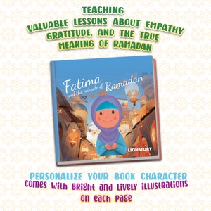 Custom Story Book Introducing Traditions of Ramadan Book Personalized ...