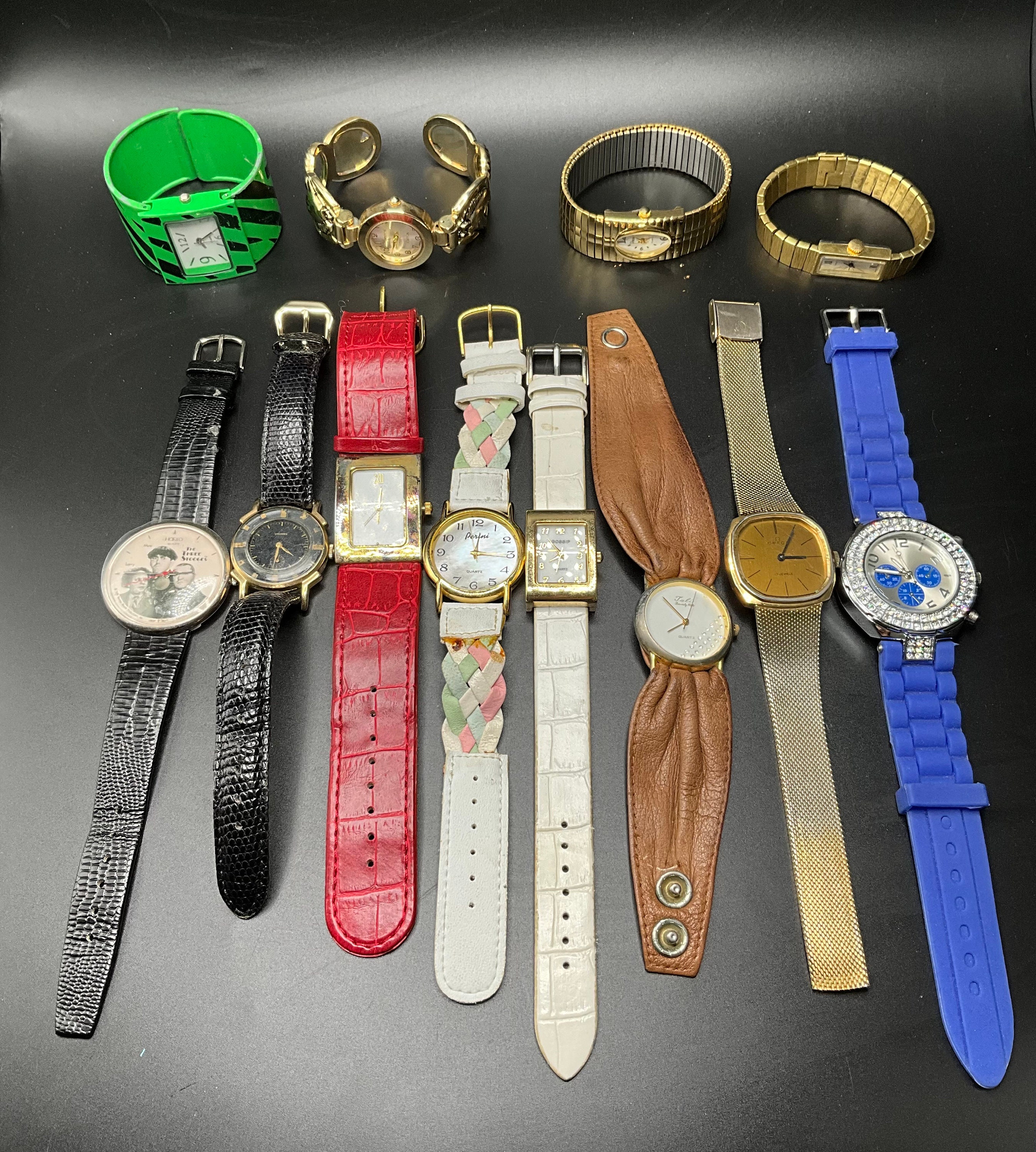 Lot of Wrist Band Watches Bundle of Watches: Different Sizes and Brands ...