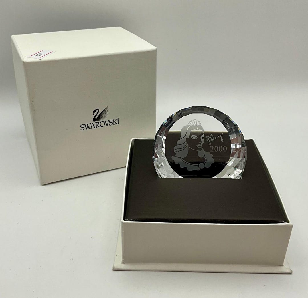 164. Swarovski Crystal Paperweight SCS2000 Ln Box - Etsy