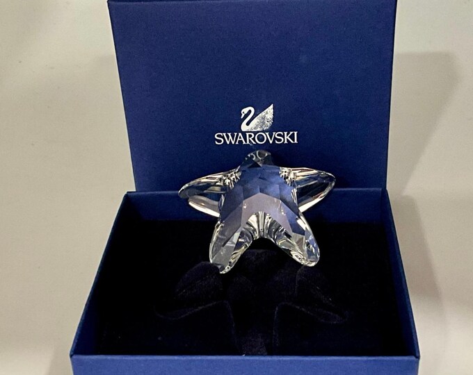 167. Swarovski Crystal Starfish Figurine A 7400 NR 200 502 W Original ...