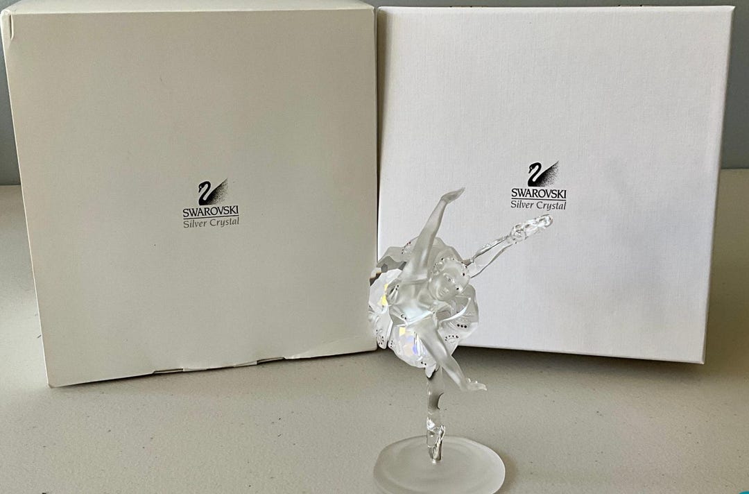 105.swarovski Crystal Ballerina in Pose 7550 NR 000 004 MIB W/COA Made ...