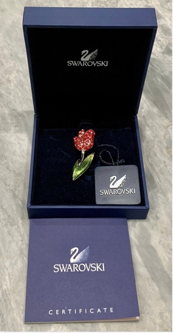 TRIFARI Tulip Pin, Oversized Gold Flower Brooch, Gold… - Gem